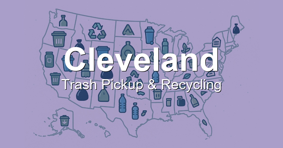 Trash Pickup Schedule & Recycling Info in Cleveland, OH - BinLoop.com