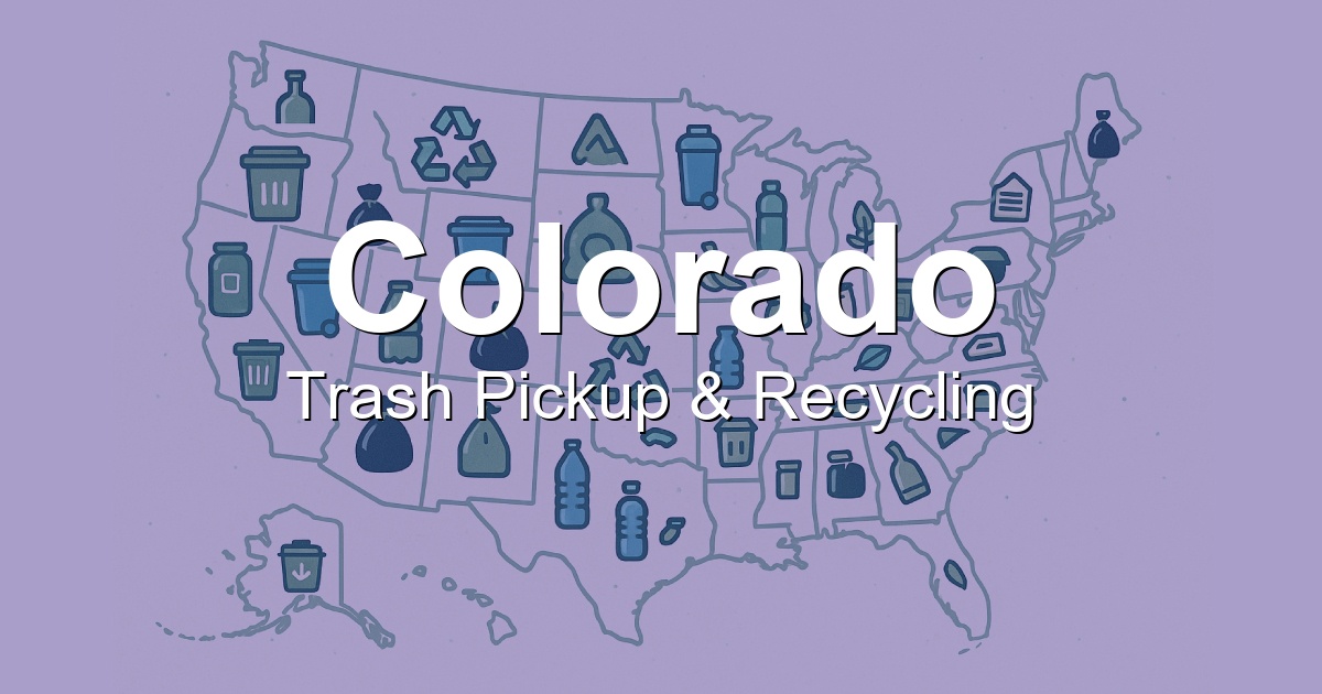 Trash & Recycling Info in Colorado – Schedules & Programs by City ...