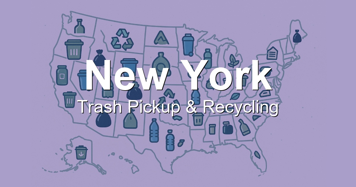 Trash Pickup Schedule & Recycling Info in New York, NY - BinLoop.com