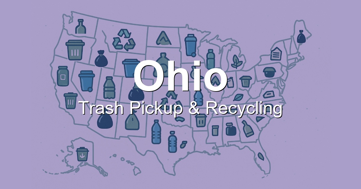 Trash & Recycling Info in Ohio – Schedules & Programs by City - BinLoop.com