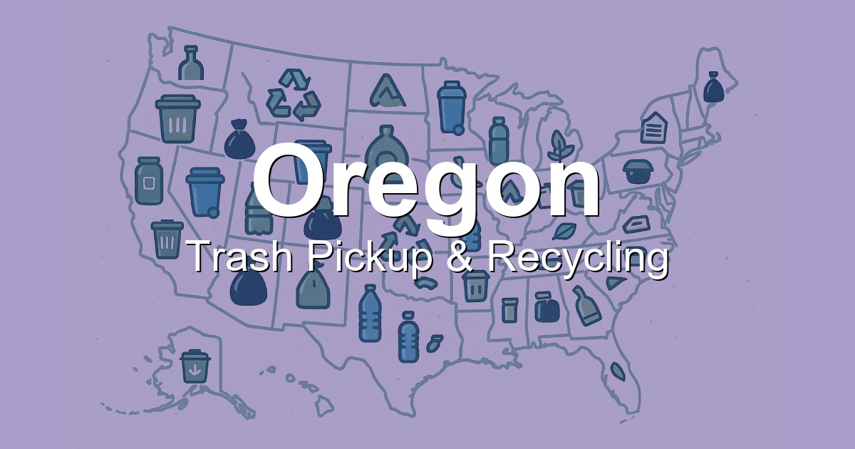 Trash & Recycling Info in Oregon – Schedules & Programs by City ...