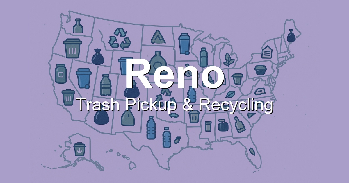 Trash Pickup Schedule & Recycling Info in Reno, NV - BinLoop.com