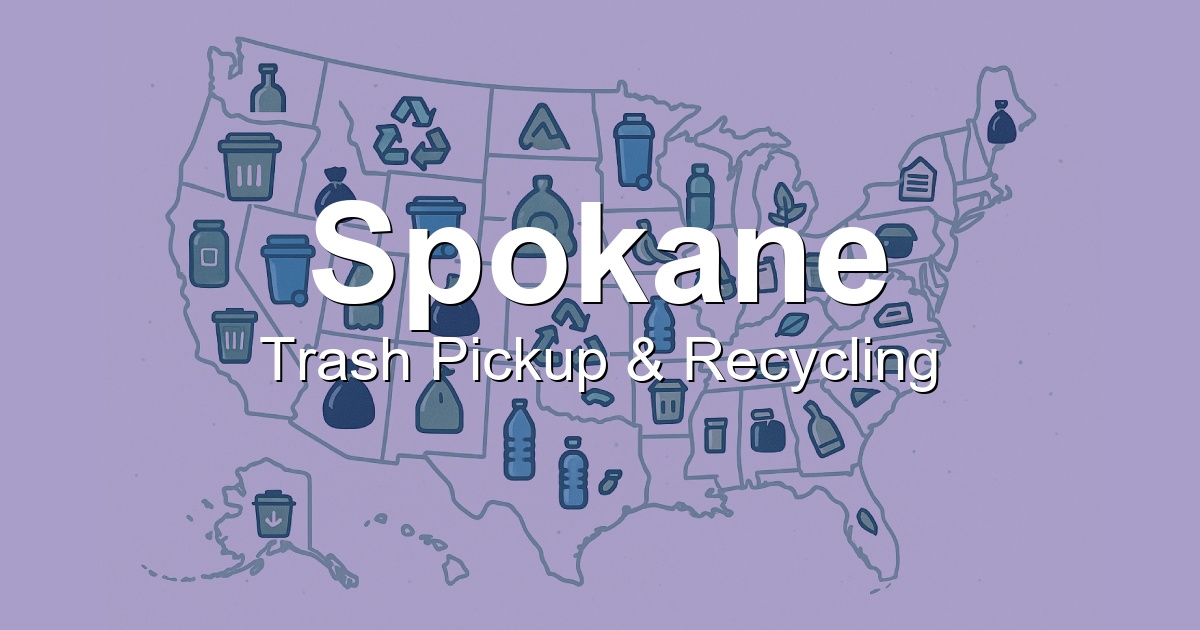 Trash Pickup Schedule & Recycling Info in Spokane, WA - BinLoop.com